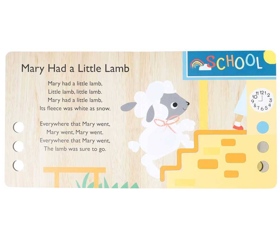 Touch and Trace Nursery Rhymes: The Wheels on the Bus by – Little Barn Baby