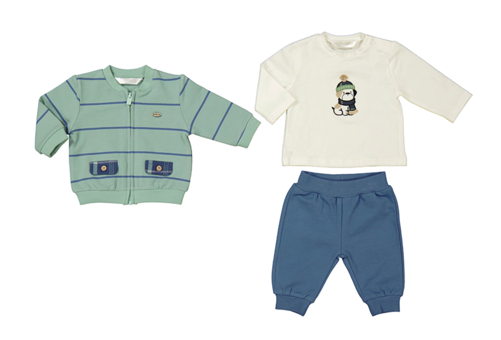 Boy 3 Piece Winter Dog Set – Little Barn Baby
