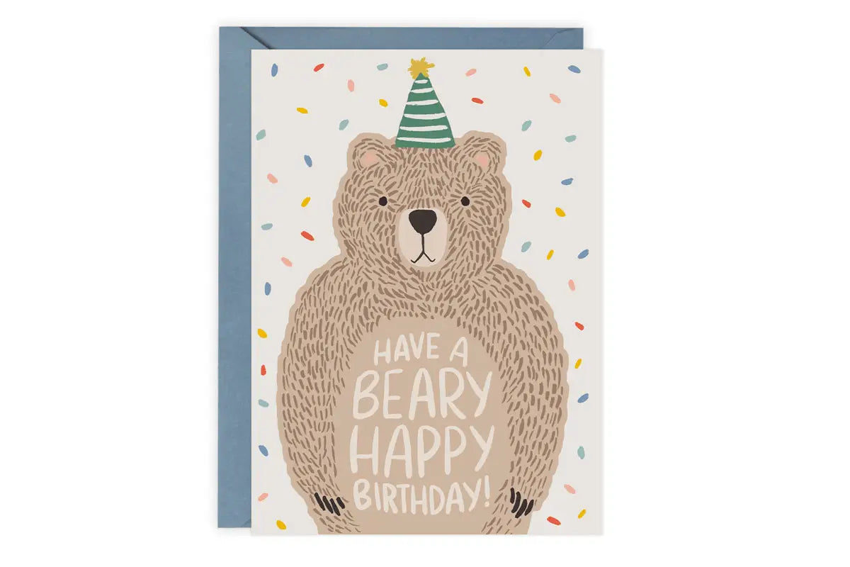 Bear Birthday Card – Little Barn Baby